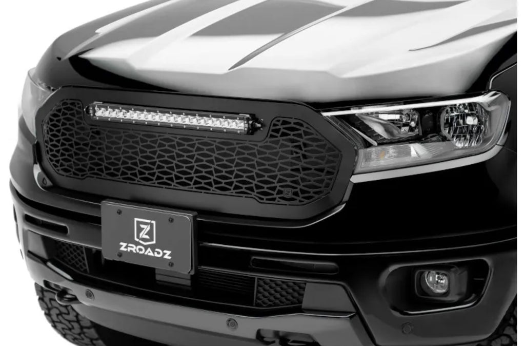 ZROADZ Series Grille with 20" LED Light Bar Ford Ranger 2019 ...