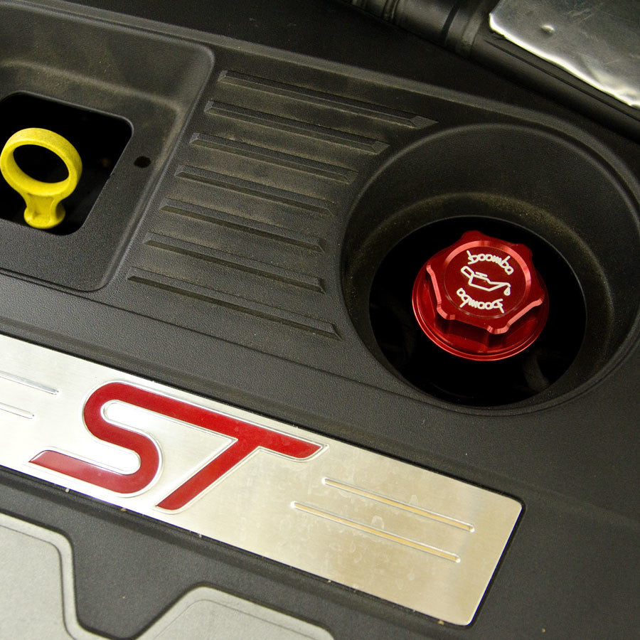 Boomba Racing Oil Cap Focus ST 2013+ – Elliott Specialized Performance